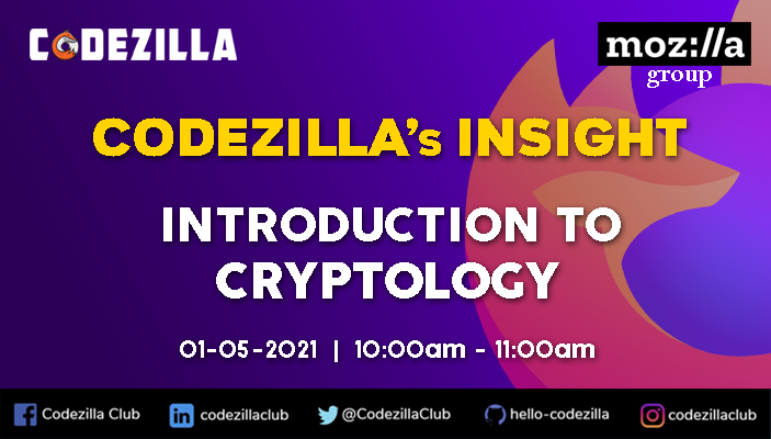 CODEZILLA's Insight - Introduction to Cryptology - Mozilla Community Portal